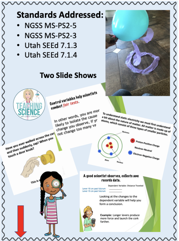 Static Electricity and Magnetic Fields - Teaching Science with Lynda R ...