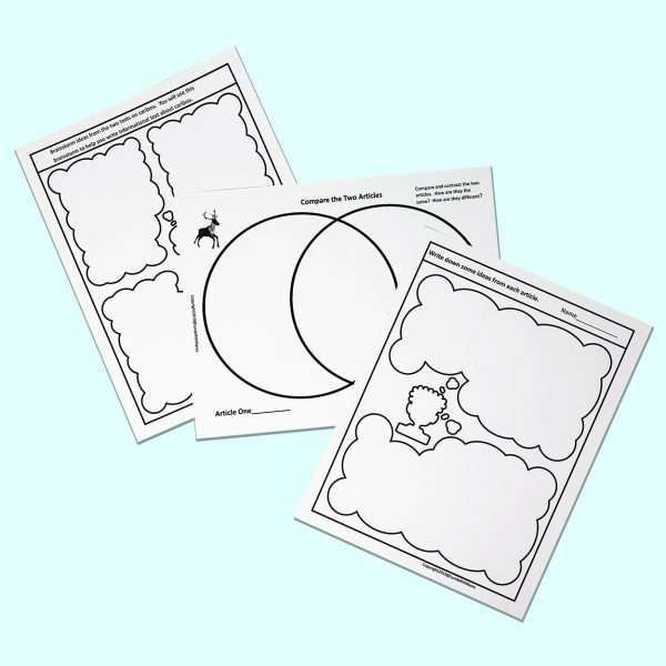 Reindeer Informational Text Reading Unit