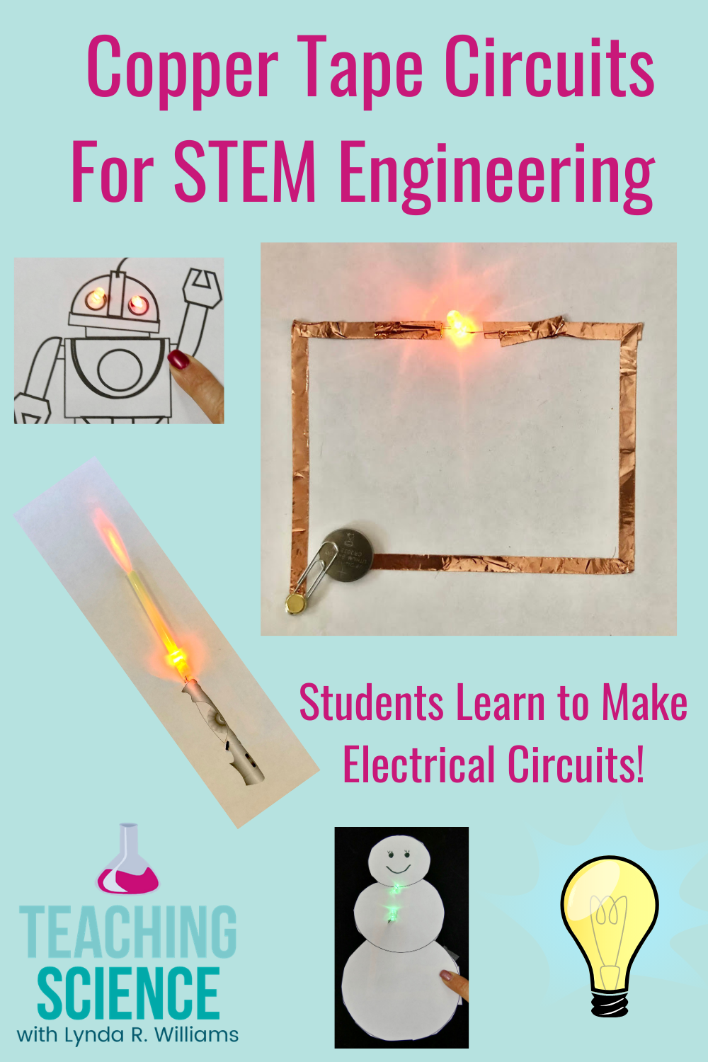 STEM Challenges: Paper Circuits with Copper Tape - Teaching Science ...