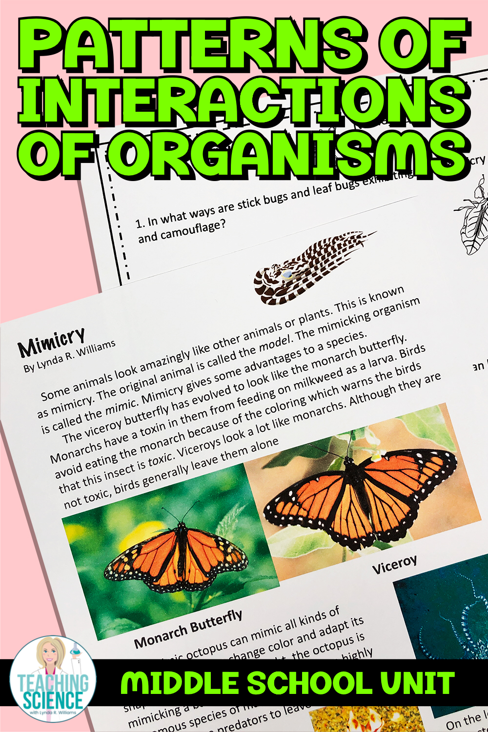 Ecosystem Interactions Between Organisms