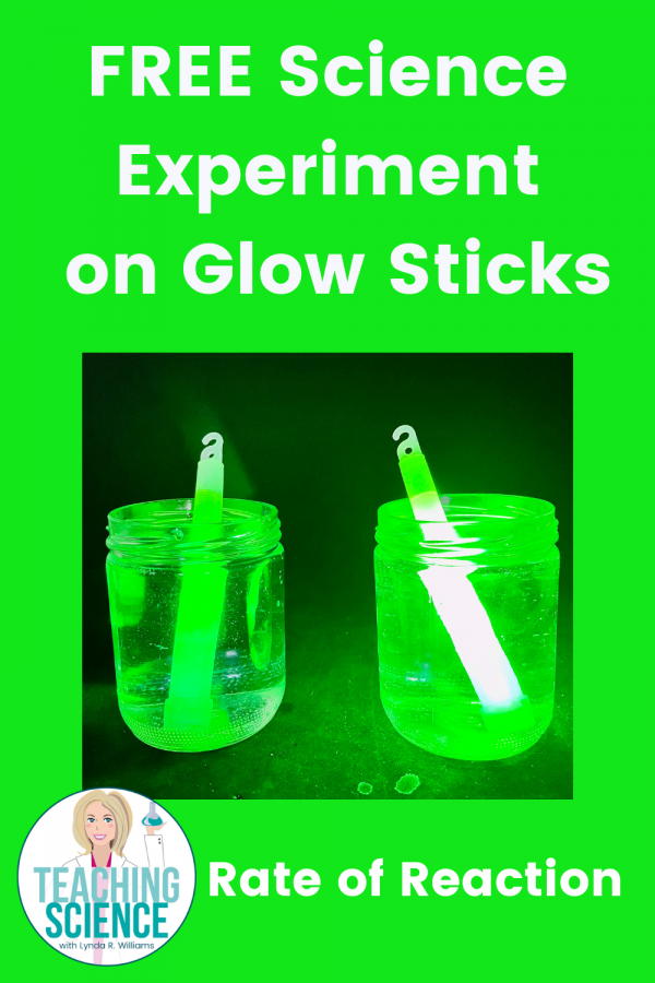 FREE Science Experiment with Glow Sticks