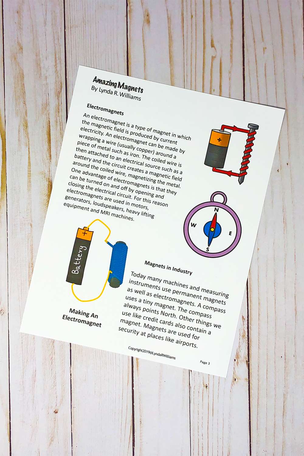 Static Electricity and Magnetic Fields - Middle School Science Unit ...