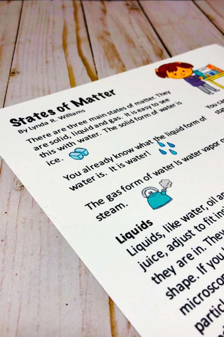 States of Matter: Stability & Change, Cause & Effect - 2nd Grade ...