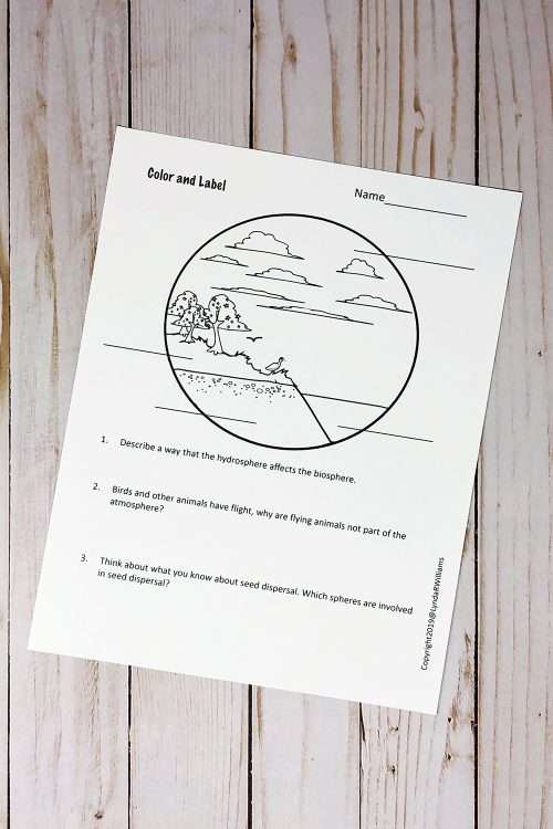 Earth's Spheres and Sphere Interaction - 5th Grade Science Unit ...