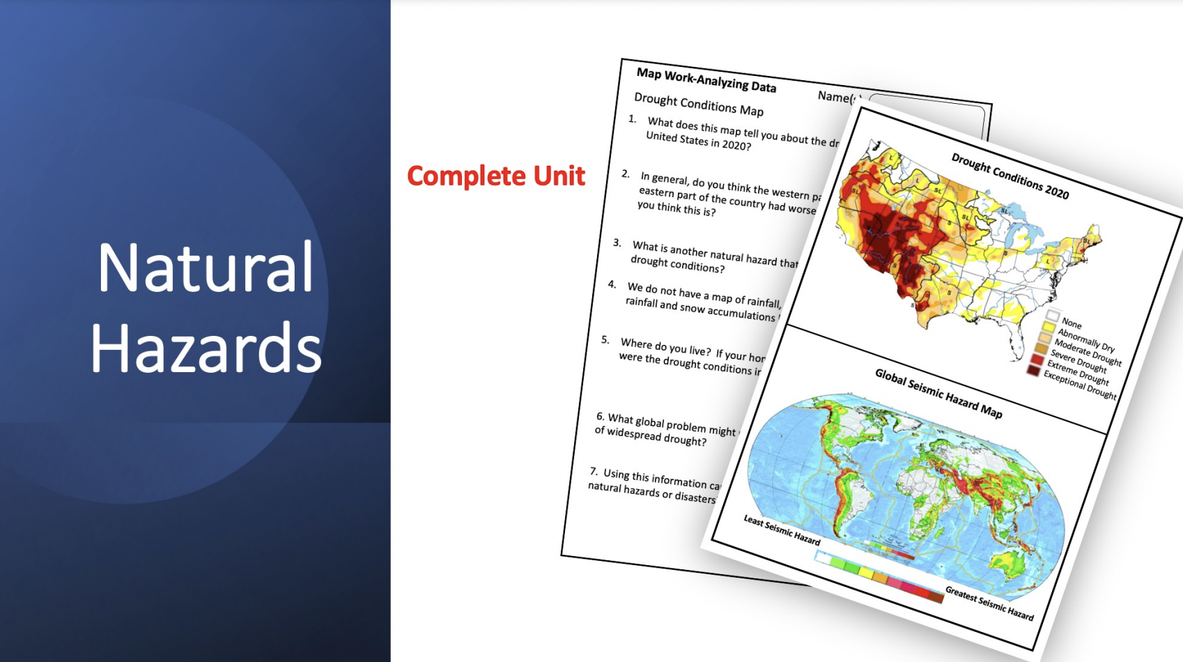 Natural Hazards: Analyzing and Interpreting Data
