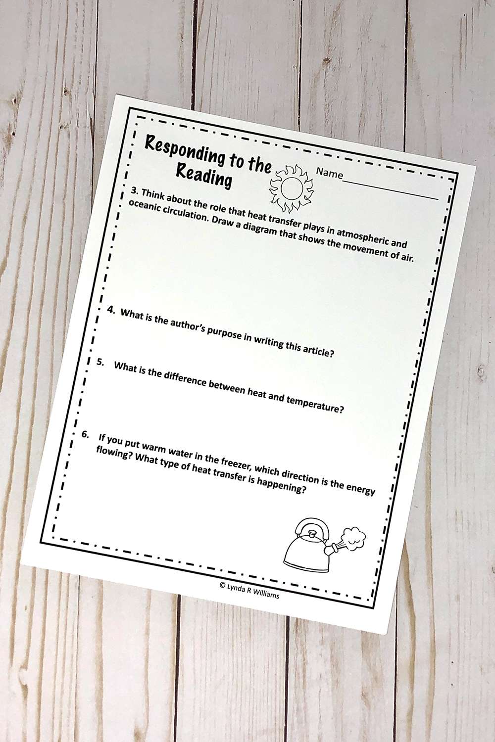 Thermal Energy & Heat Transfer - Middle School Science Unit - Teaching ...