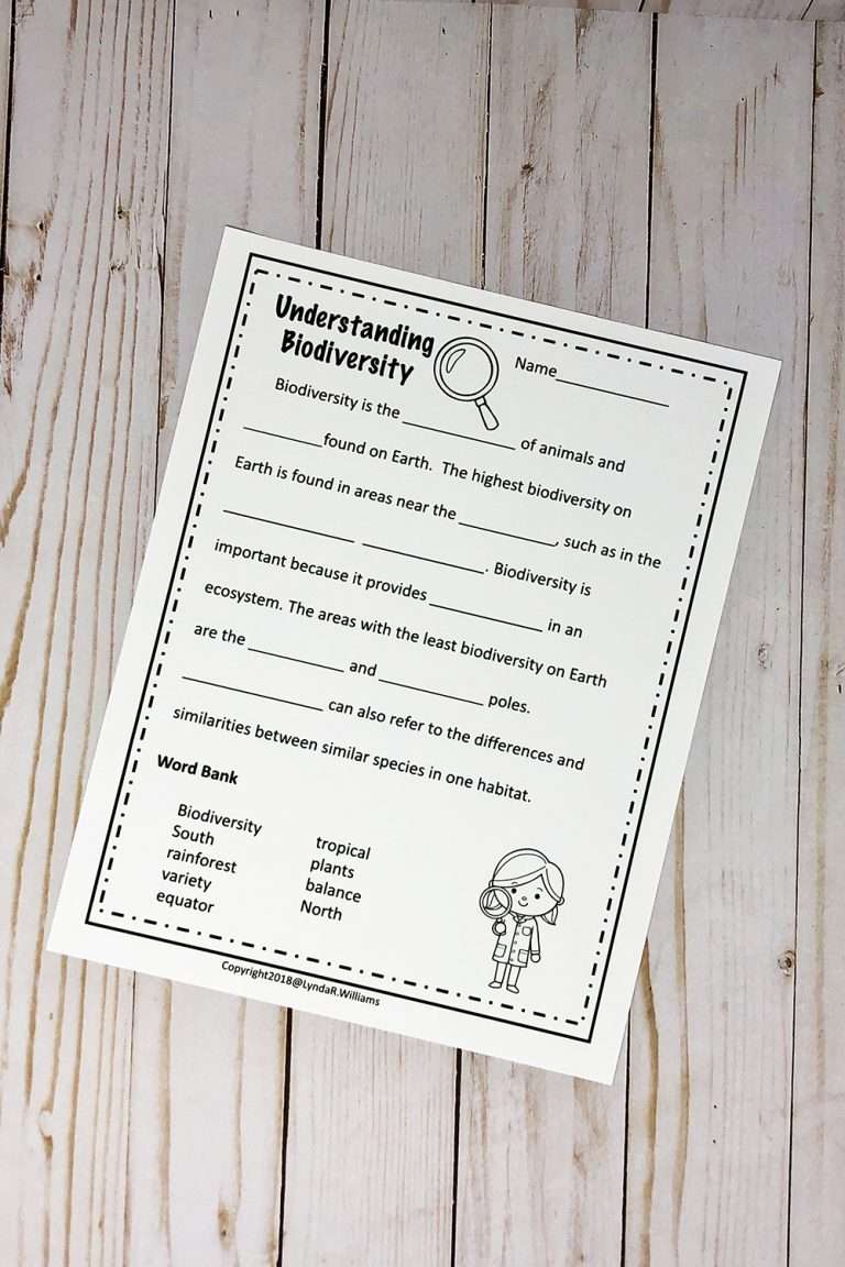 Diversity of Life in Different Habitats