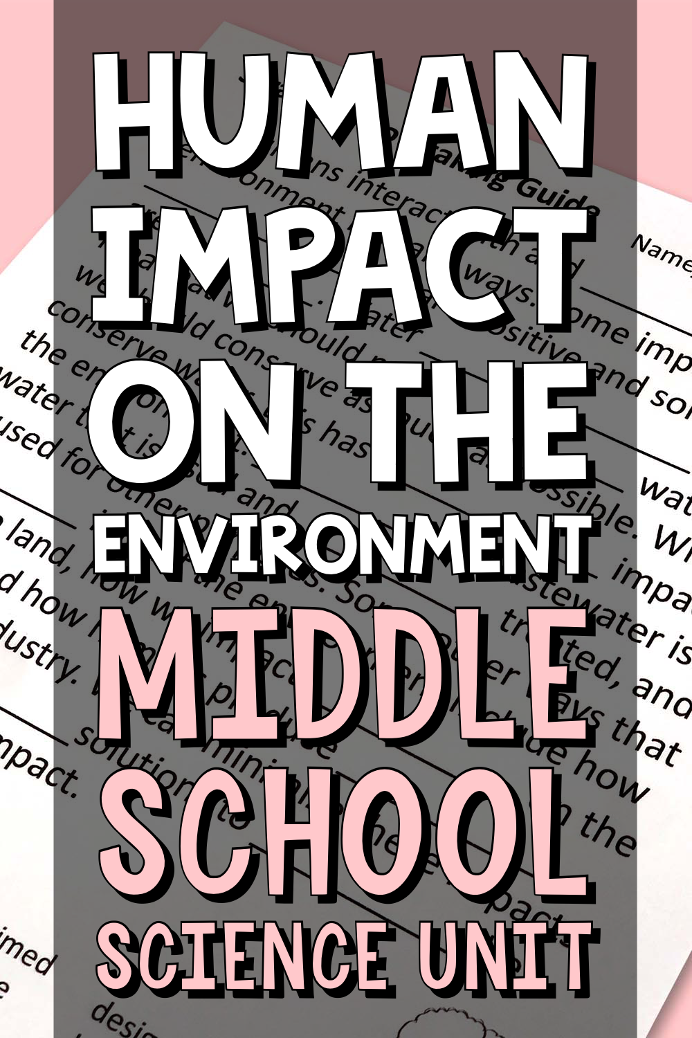 Human Impact on the Environment