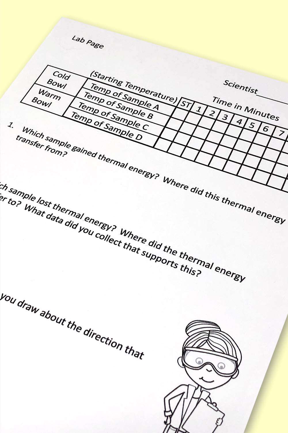 Thermal Energy and Particle Motion
