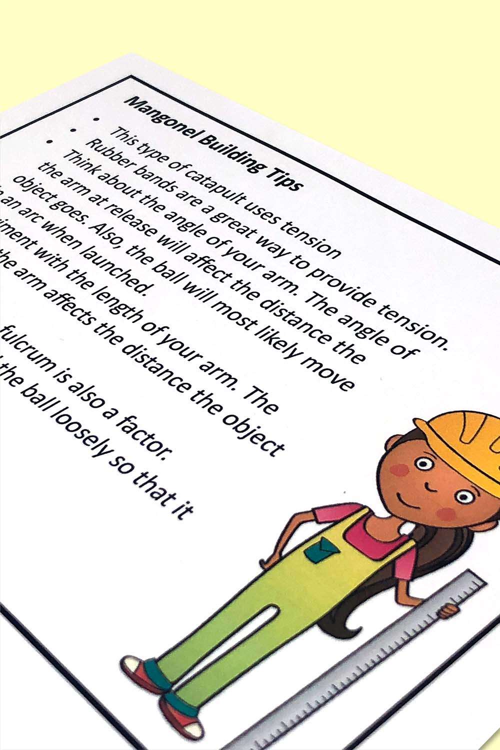 Build a Catapult STEM Challenge for Middle School