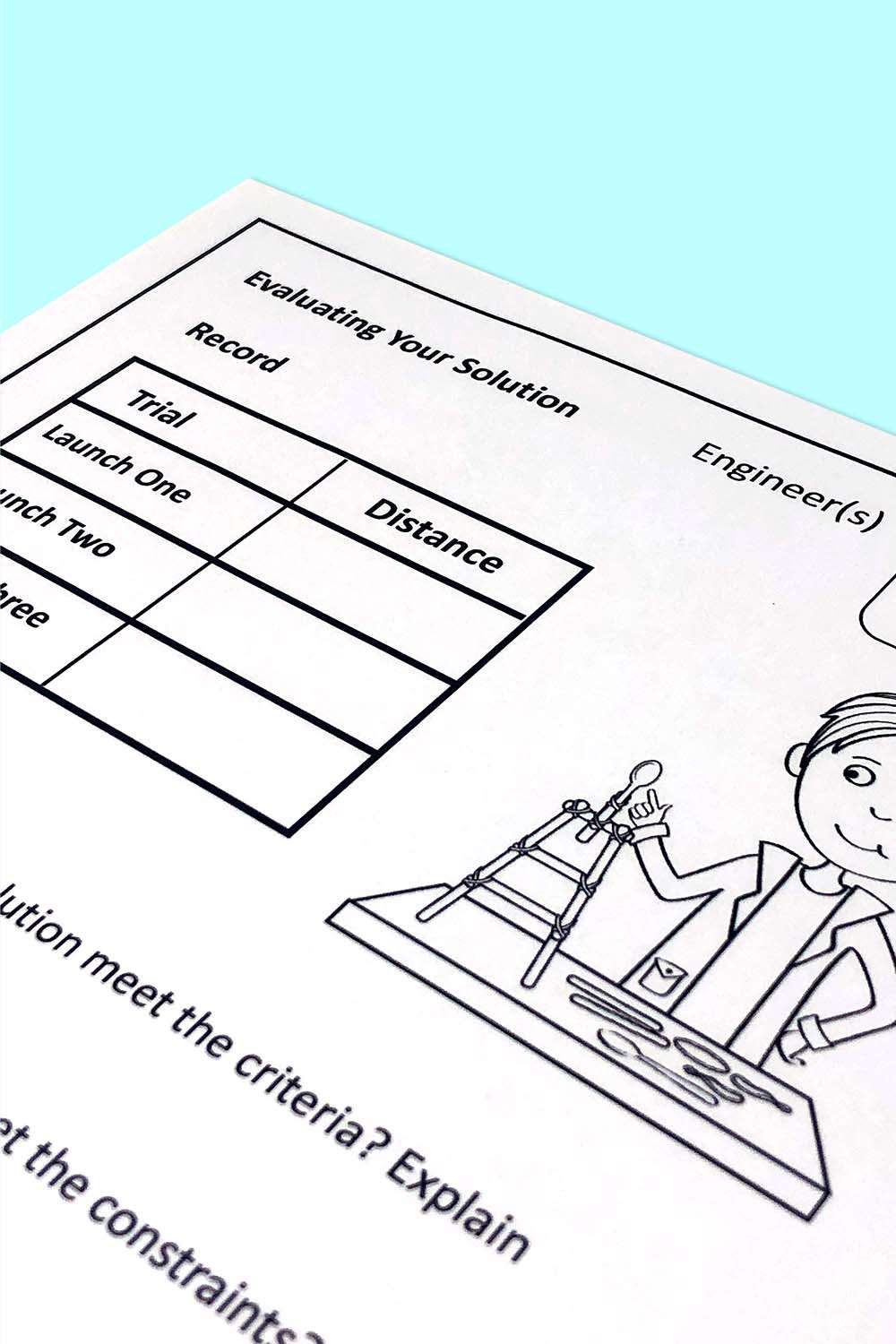 Build a Catapult STEM Challenge for Middle School