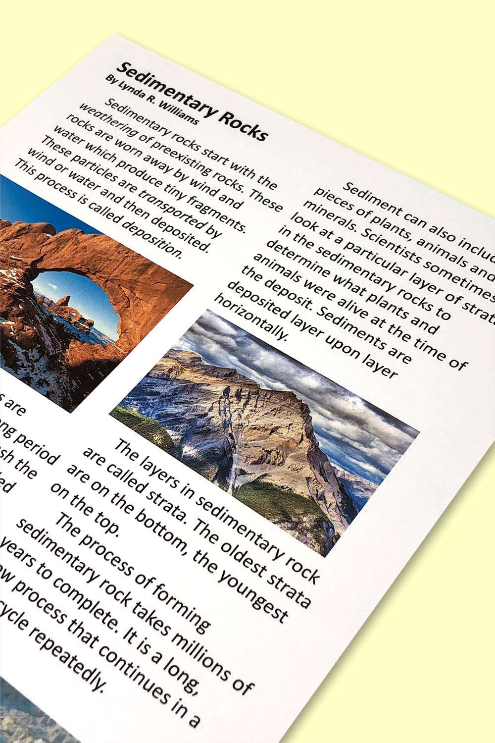 The Rock Cycle Middle School Science Unit