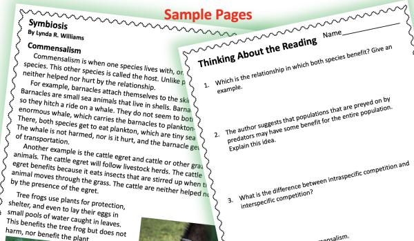 Symbiosis Reading Unit