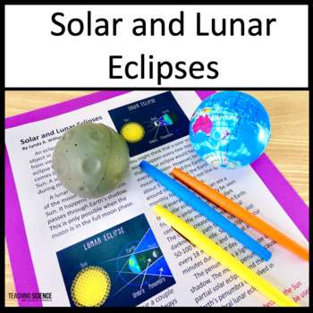 Solar and Lunar Eclipses Middle School Science Unit