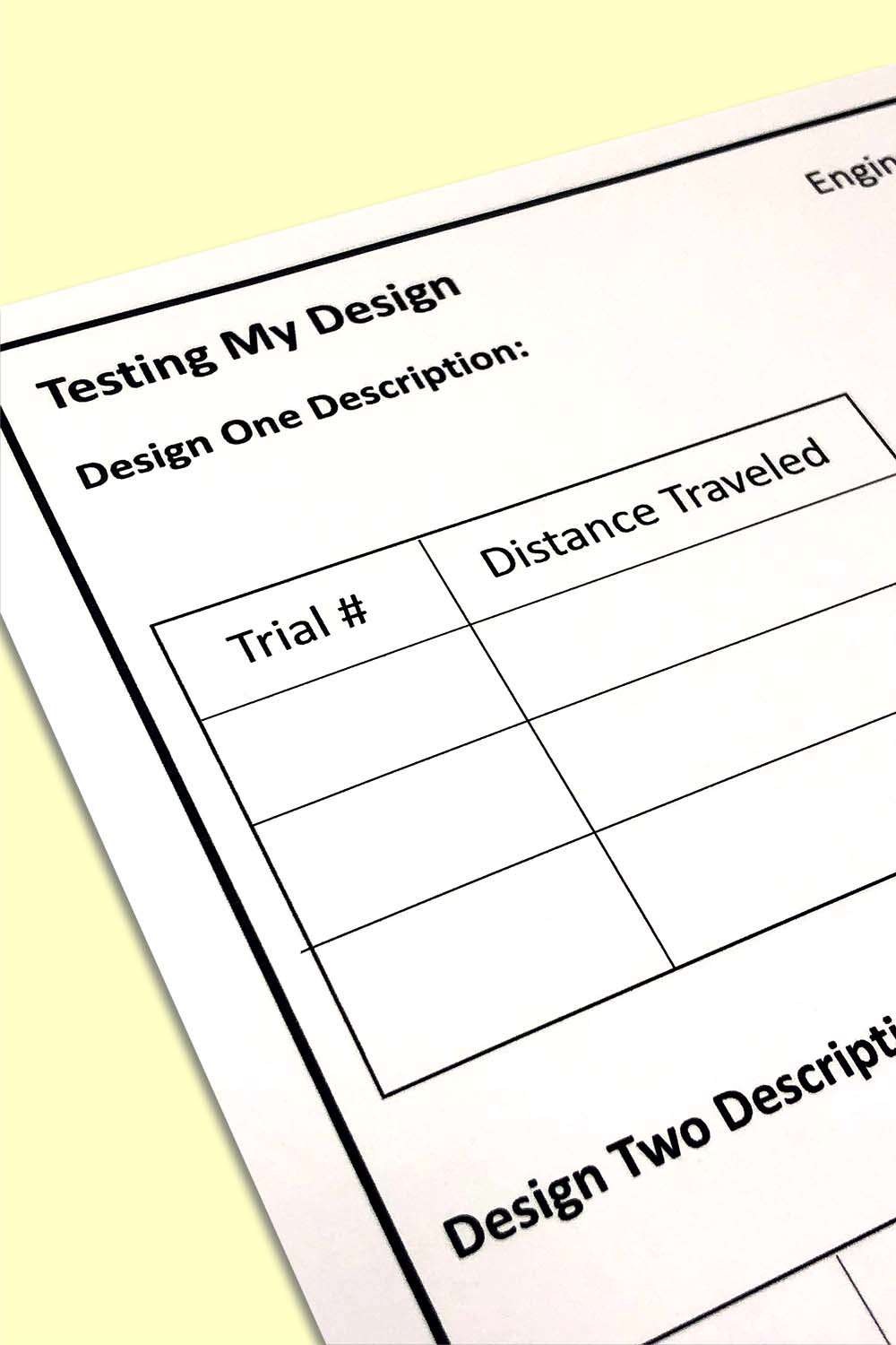 Build a Rubber Band Car STEM Challenge