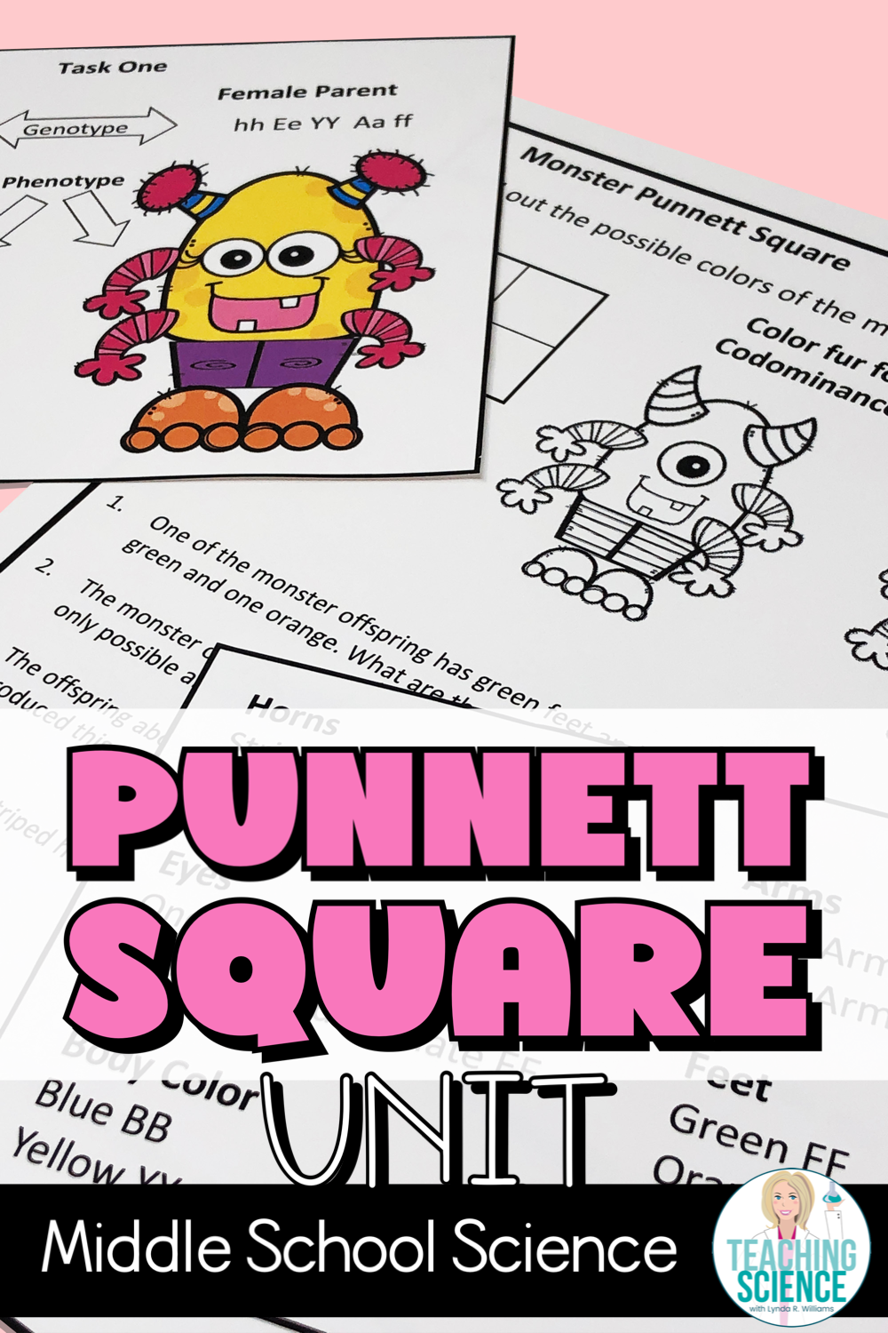 Heredity and Punnett Squares Activities for Middle School Science