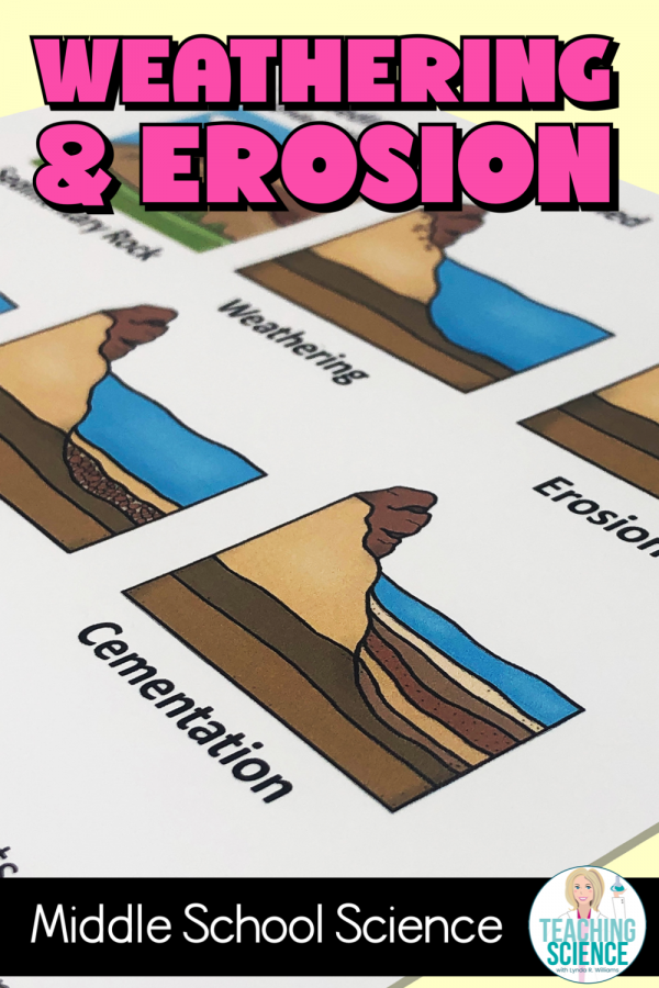 Weathering and Erosion Lessons For Middle School Science