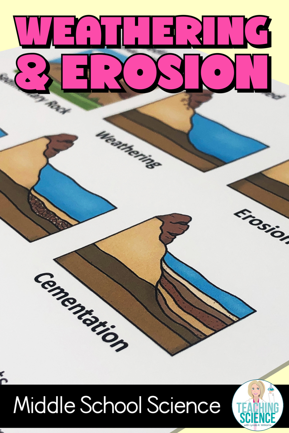 Weathering and Erosion Lessons For Middle School Science