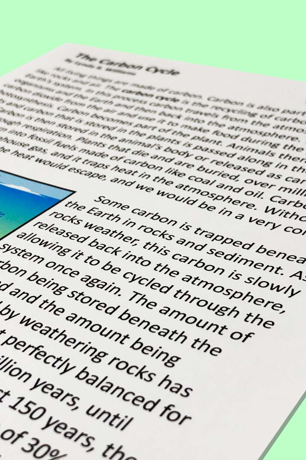 Fossil Fuels and Renewable Energy