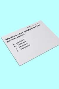 Ecosystems and Food Webs Exit Tickets