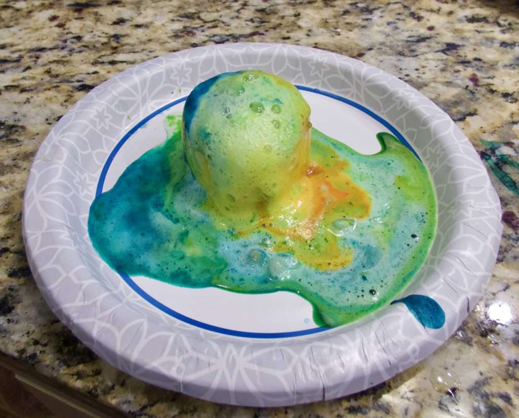 FREE Lemon Volcano Experiment - Teaching Science with Lynda R. Williams