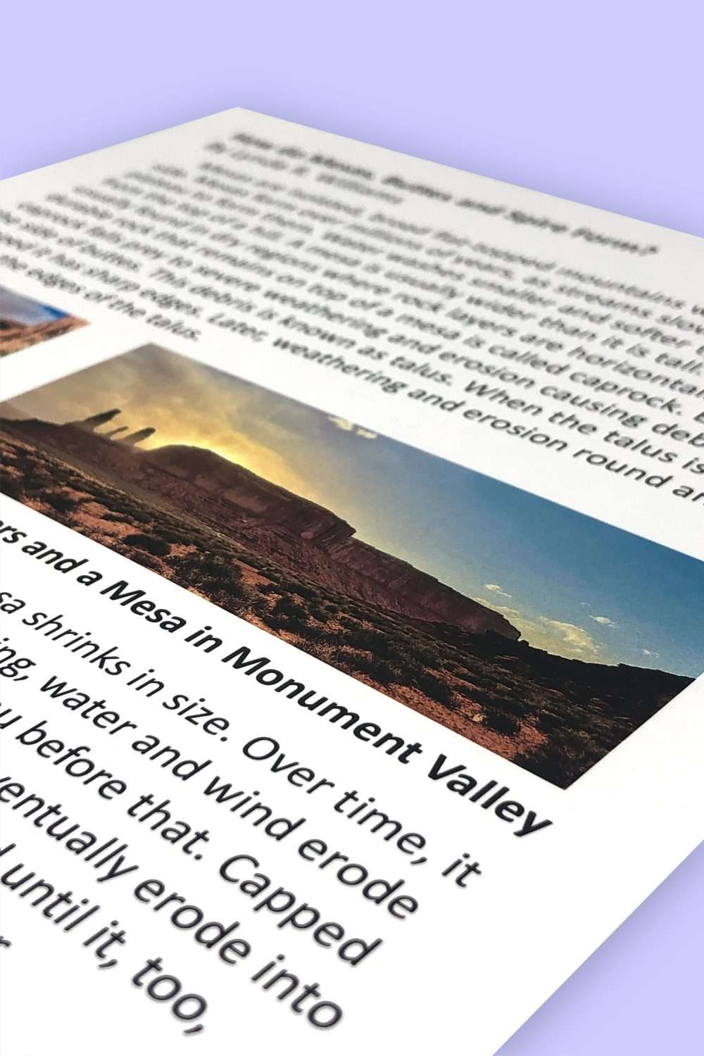 Weathering and Erosion Unit for Middle School Science