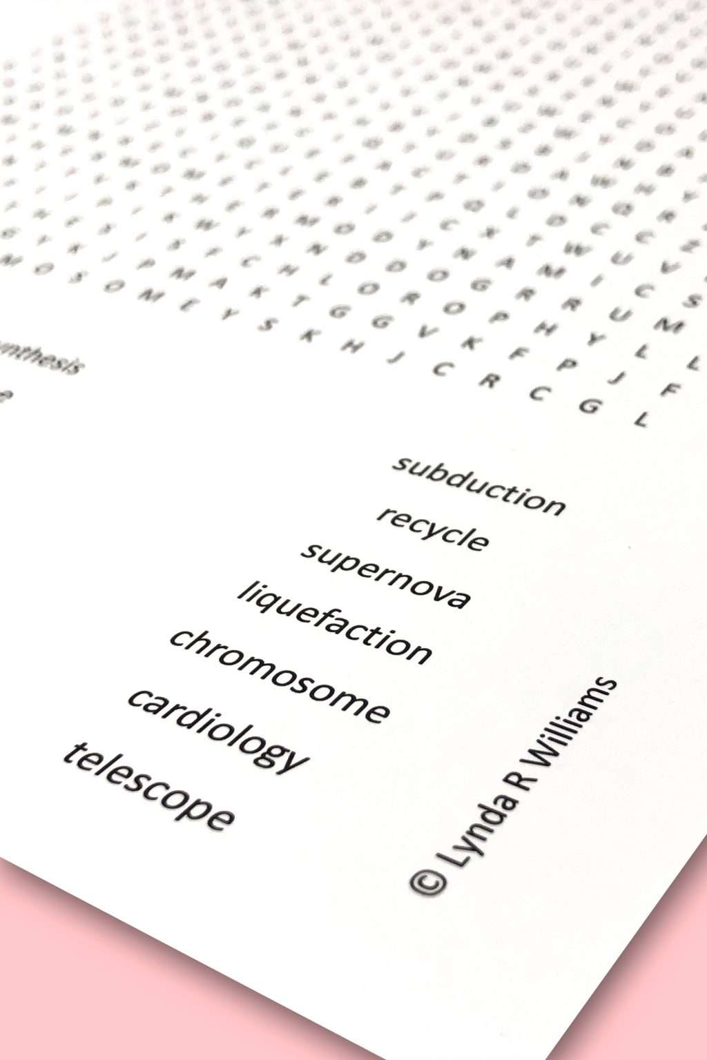 Science Root Words, Prefixes, and Suffixes