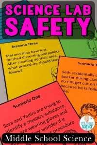 Science Lab Safety for Upper Elementary and Middle School Science