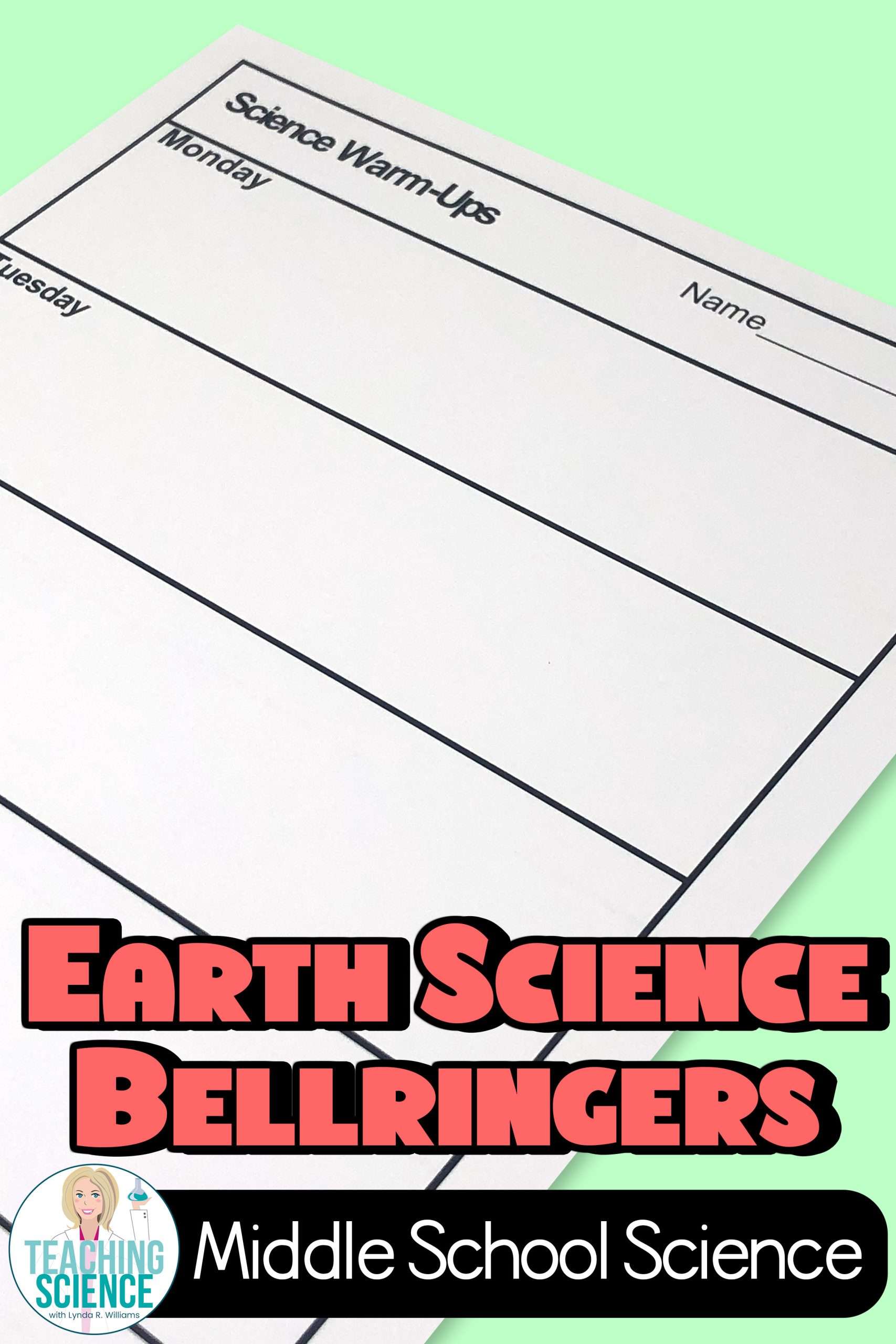 Earth Science Bellringers