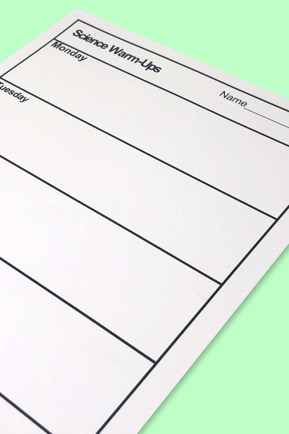 Physical Science Bellringers