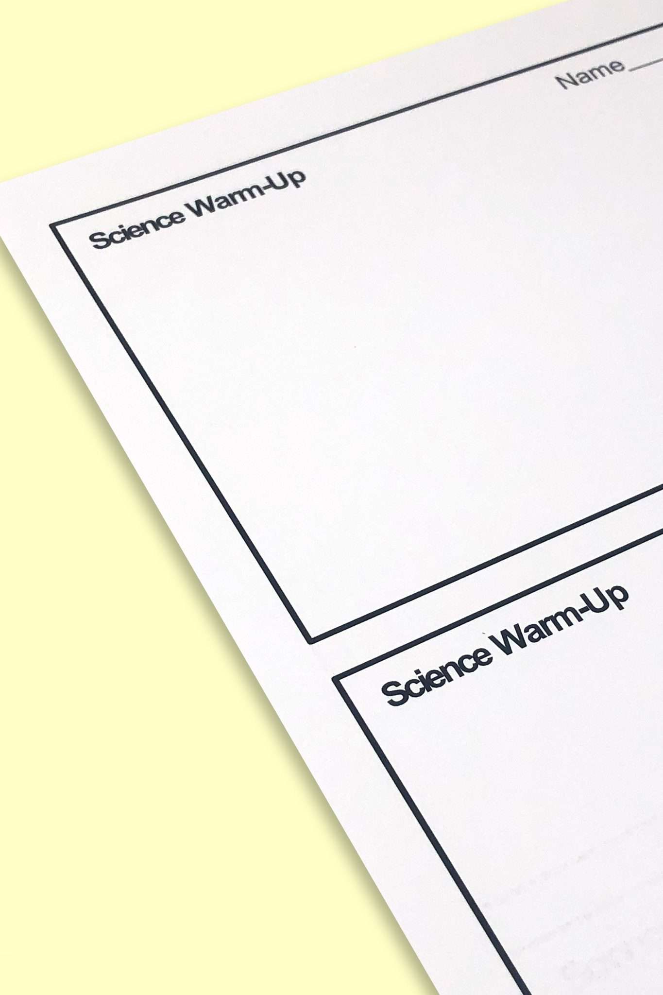 Physical Science Bellringers