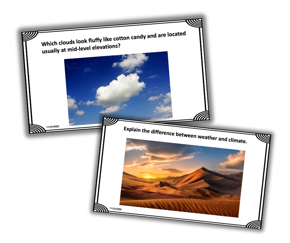 Full Year Science Bellringers