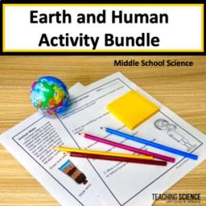 Earth and Human Activity NGSS Bundle Middle School