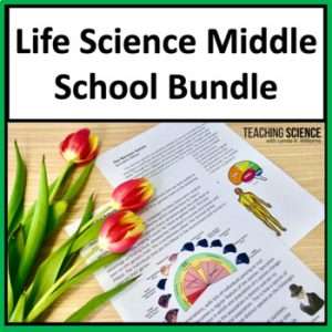 Life Science NGSS Middle School Bundle