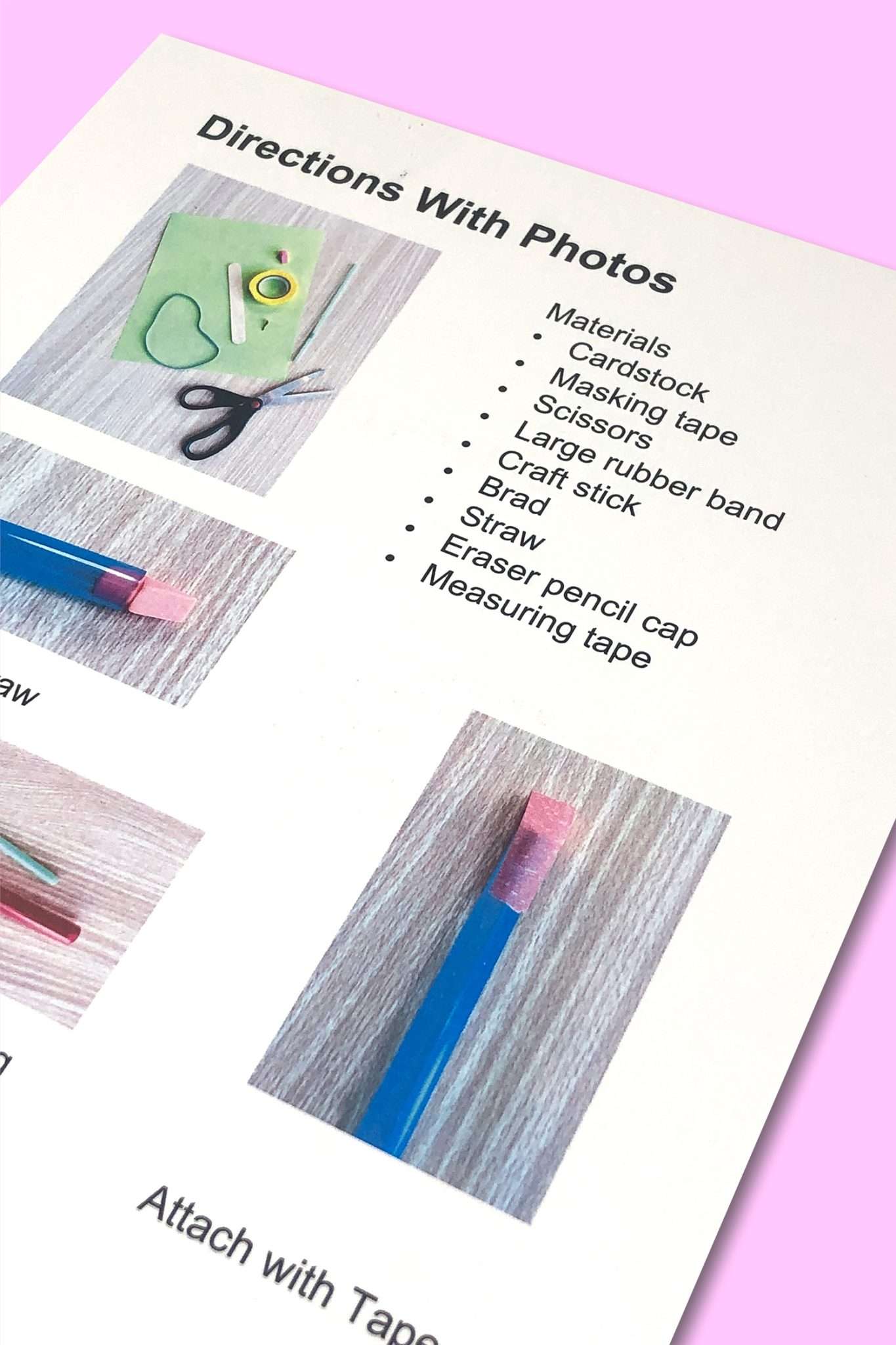 Slingshot Rocket STEM Engineering Activity