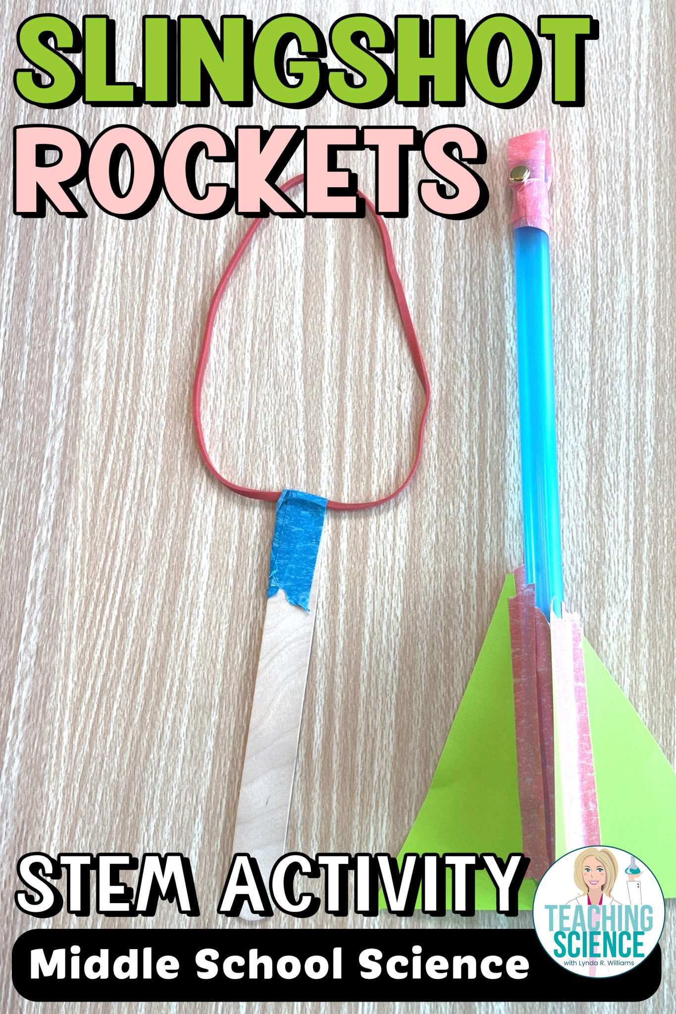 Slingshot Rocket STEM Engineering Activity