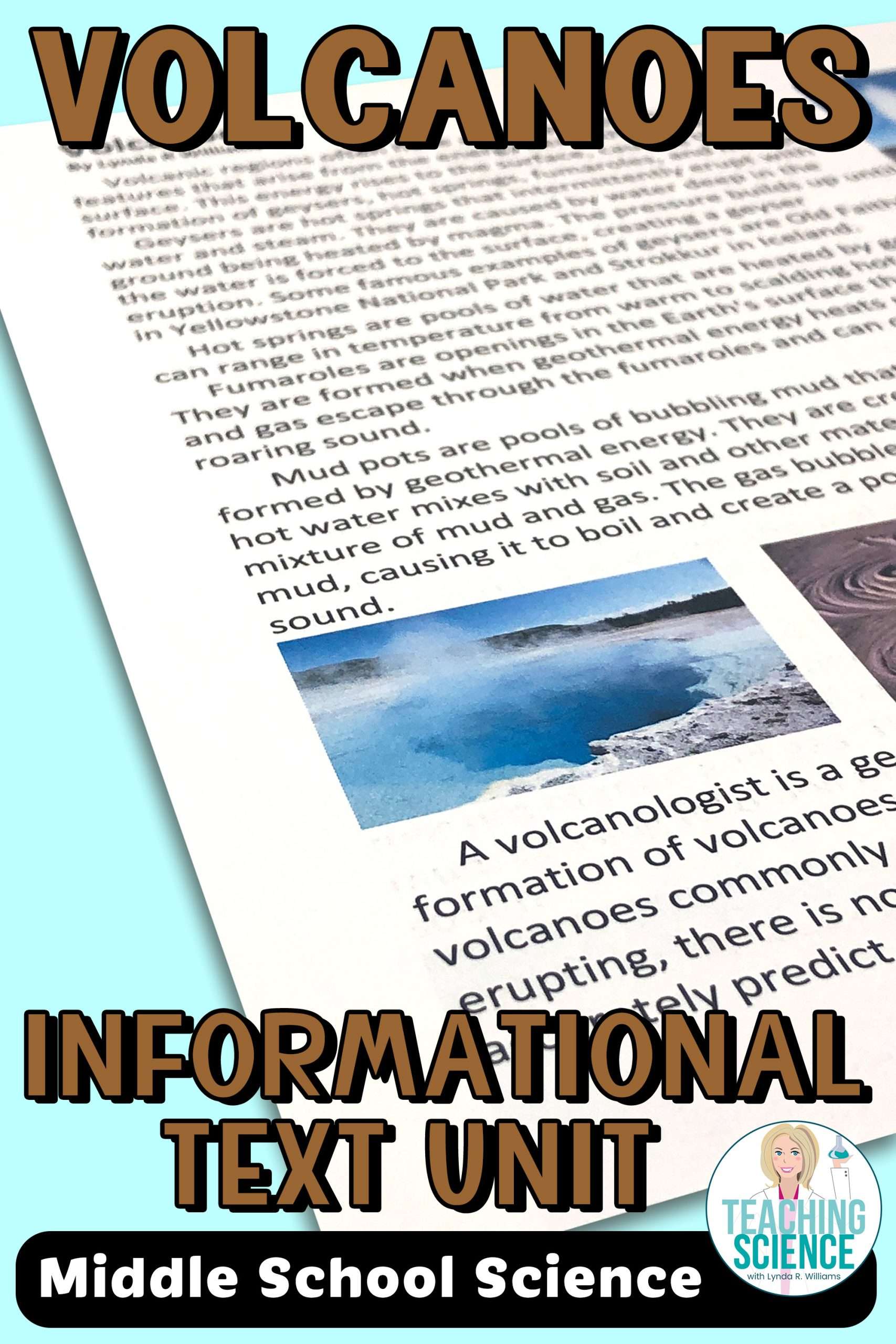 Volcanoes Informational Text Unit