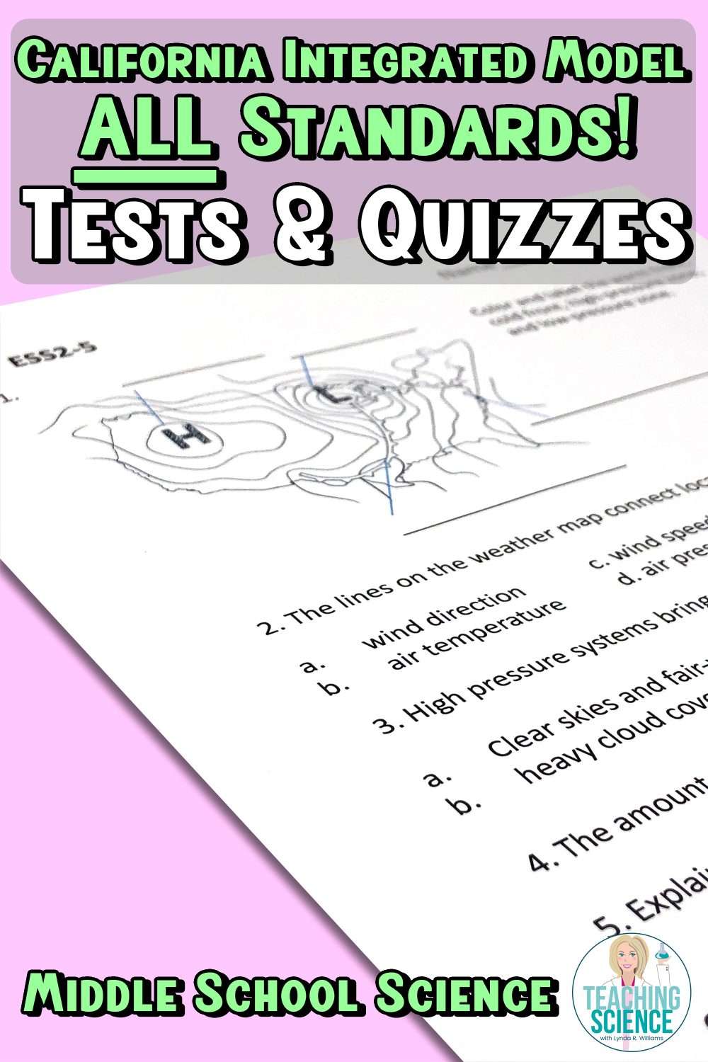 Science Assessments for California Integrated Model