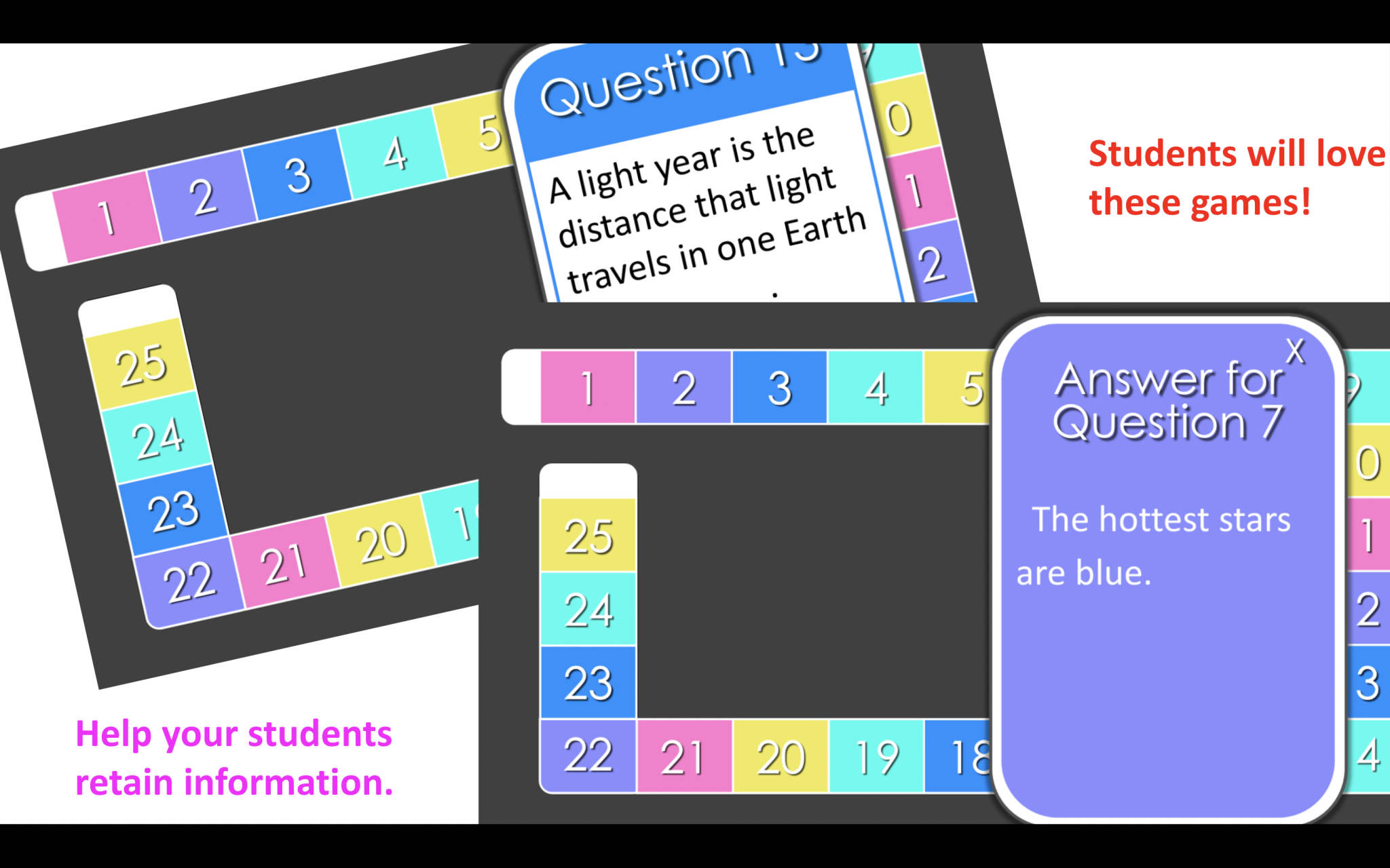 Science Review Games - Science Board Games