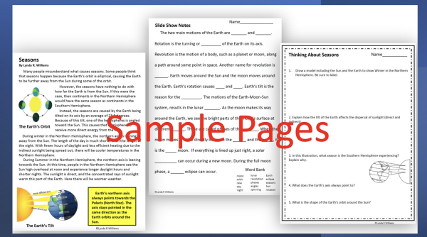 Solar System Bundle for Middle School Science