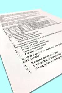 5th Grade Science Test Prep