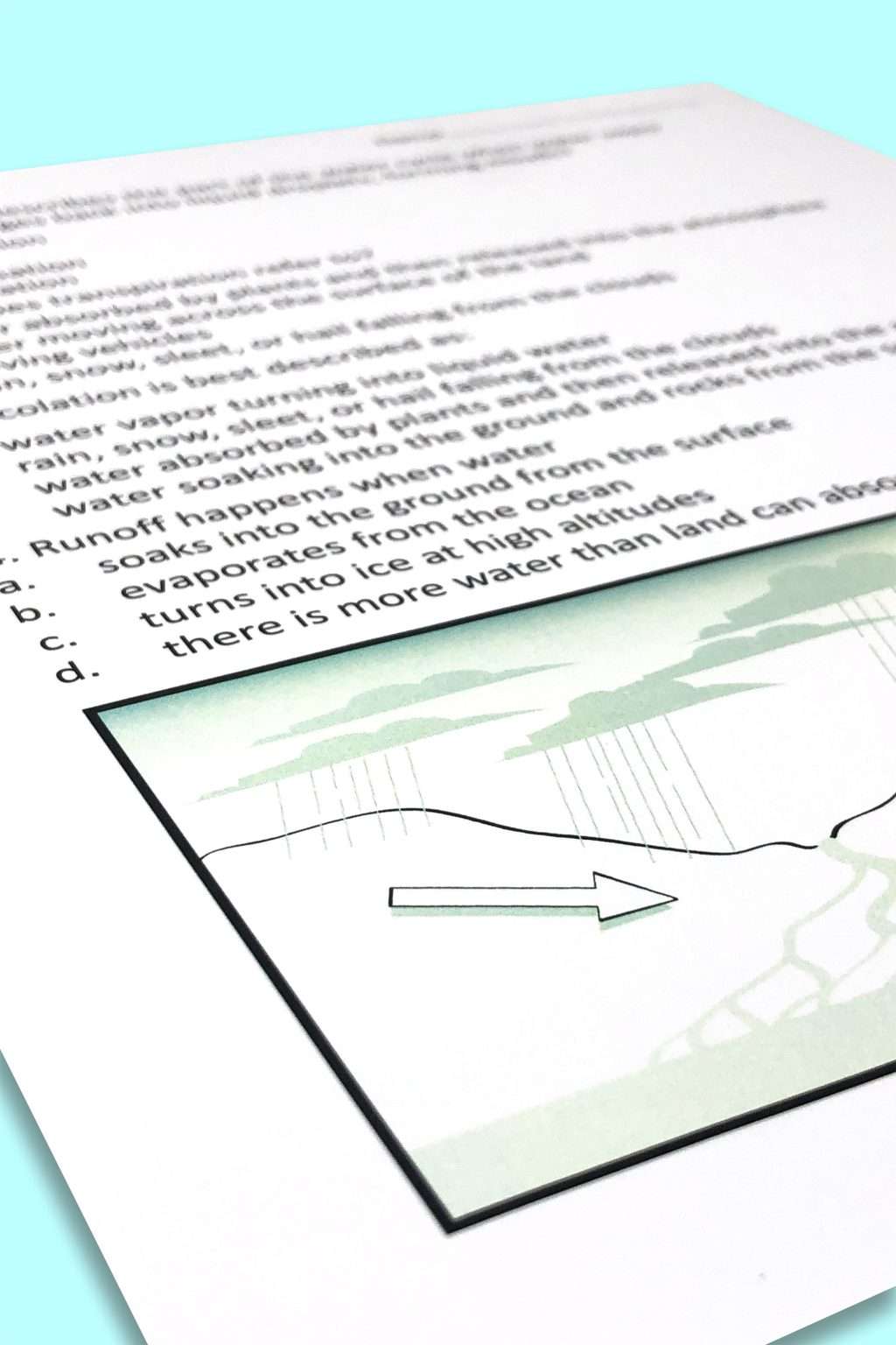 5th grade science bell ringers Water Distribution
