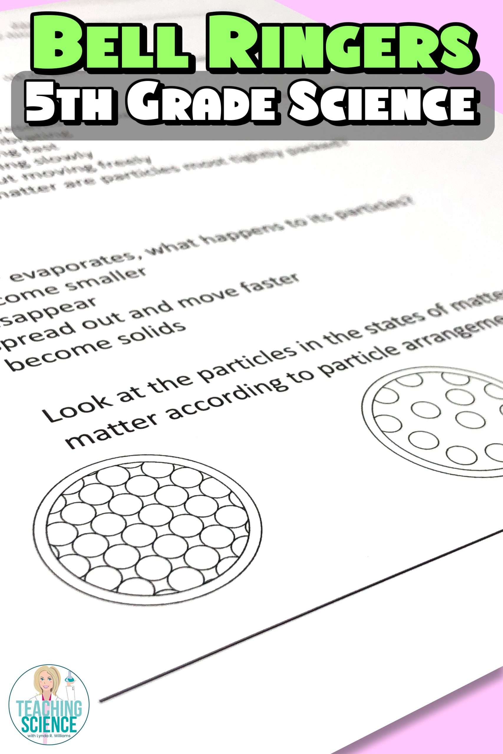 5th Grade Science Bell Ringers for Physical Science