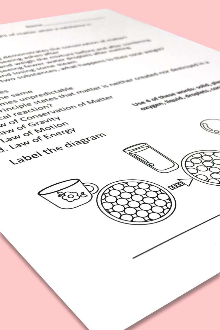 5th Grade Science Bell Ringers for Physical Science