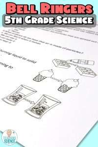 5th Grade Science Bell Ringers for Physical Science