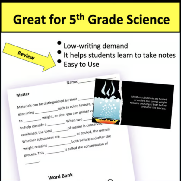 Boosting 5th Grade Science Test Scores