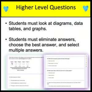 EOG Science Test Practice North Carolina 5th Grade Science Test Prep ...